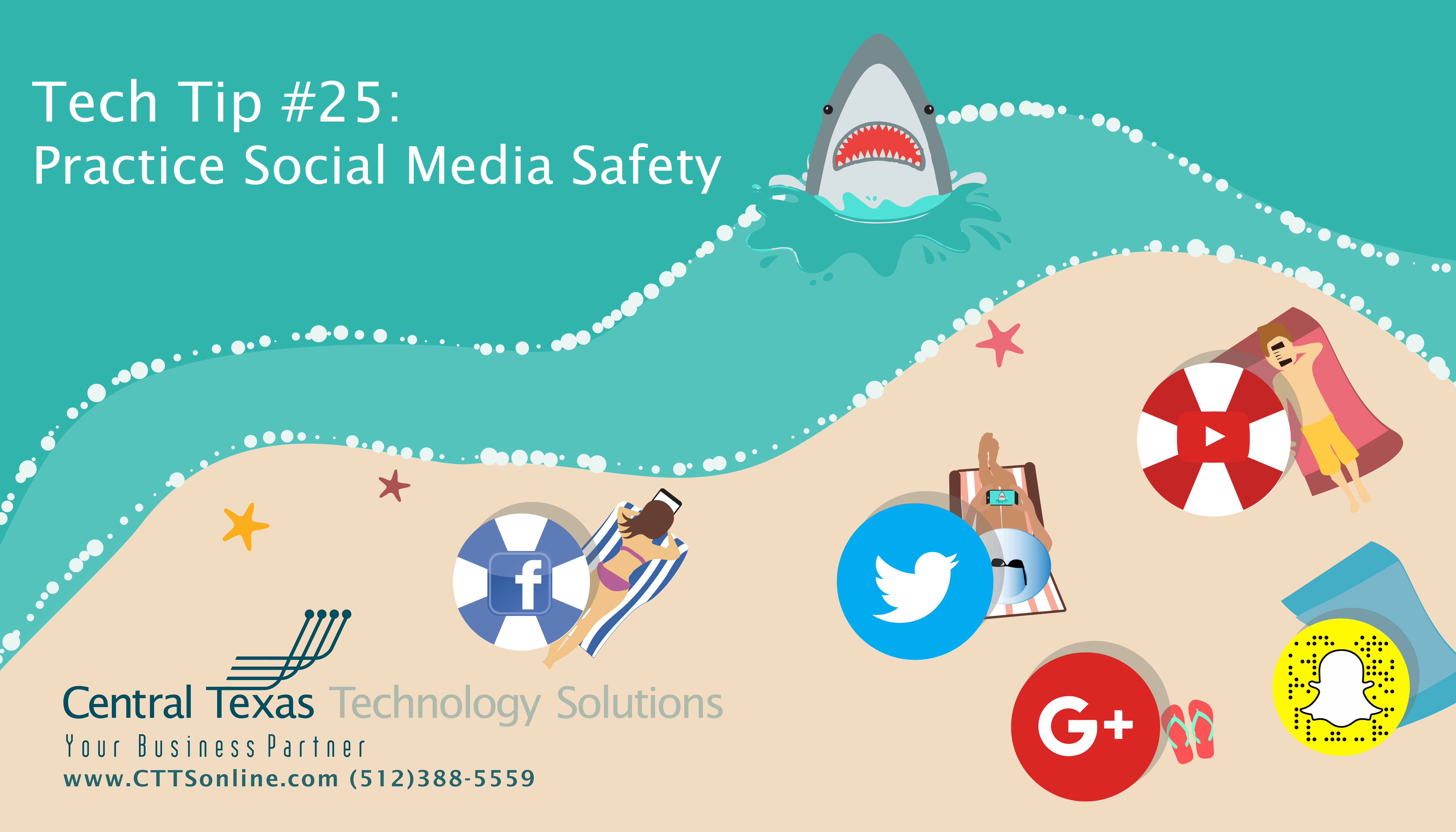 Practice Social Media Safety - IT Support Georgetown, TX