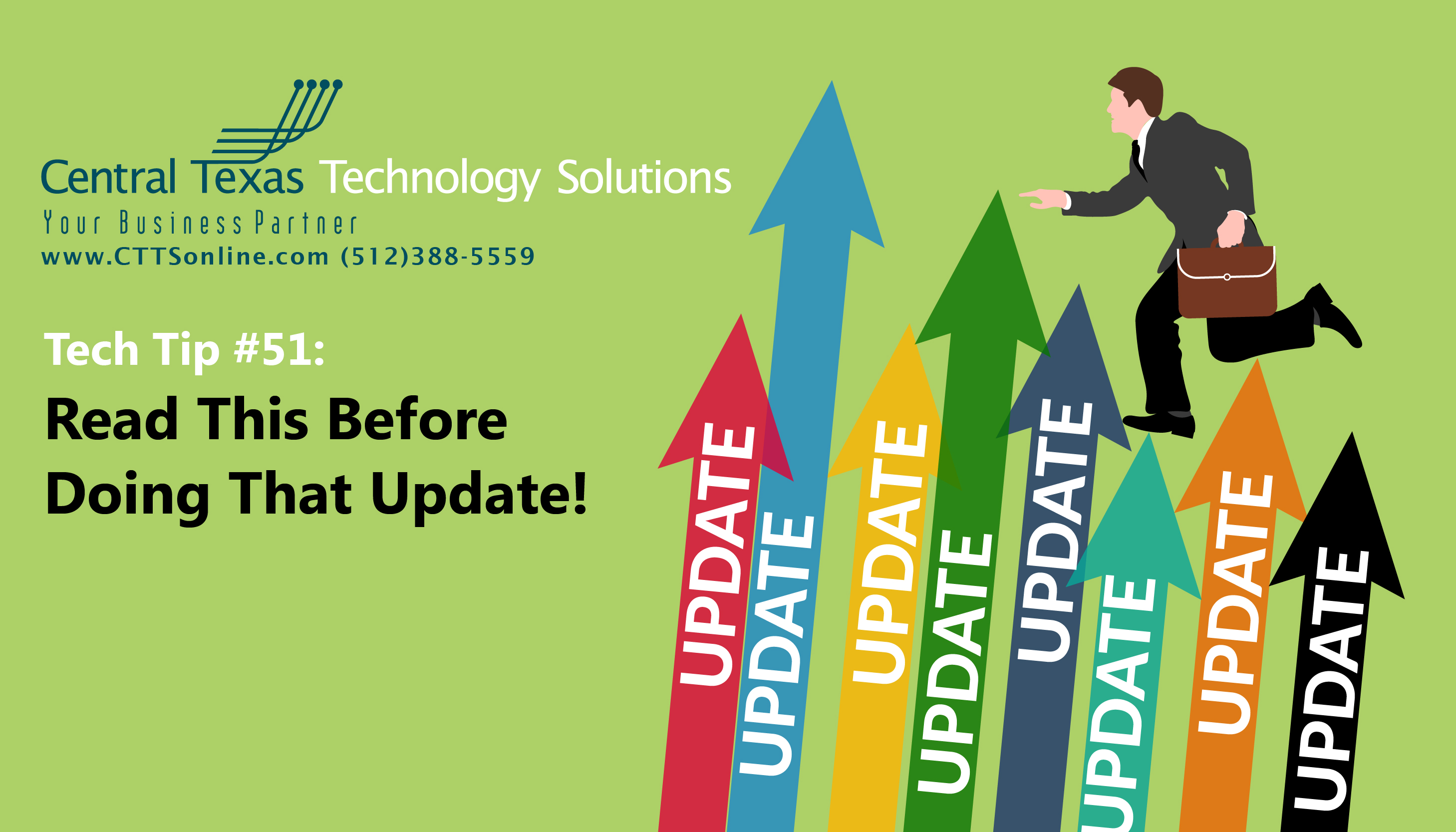 Read This Before Doing That Update! - IT Support Georgetown, TX